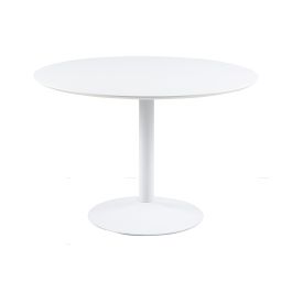 Stol okrugli fi 110, bijelo, Ibiza
