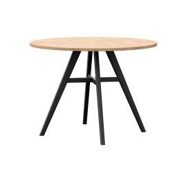 Stol okrugli fi 100, crno, Teo