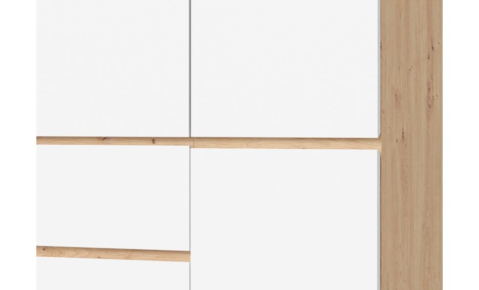 Ormar 212x180 s ladicama, Oskar Lux II